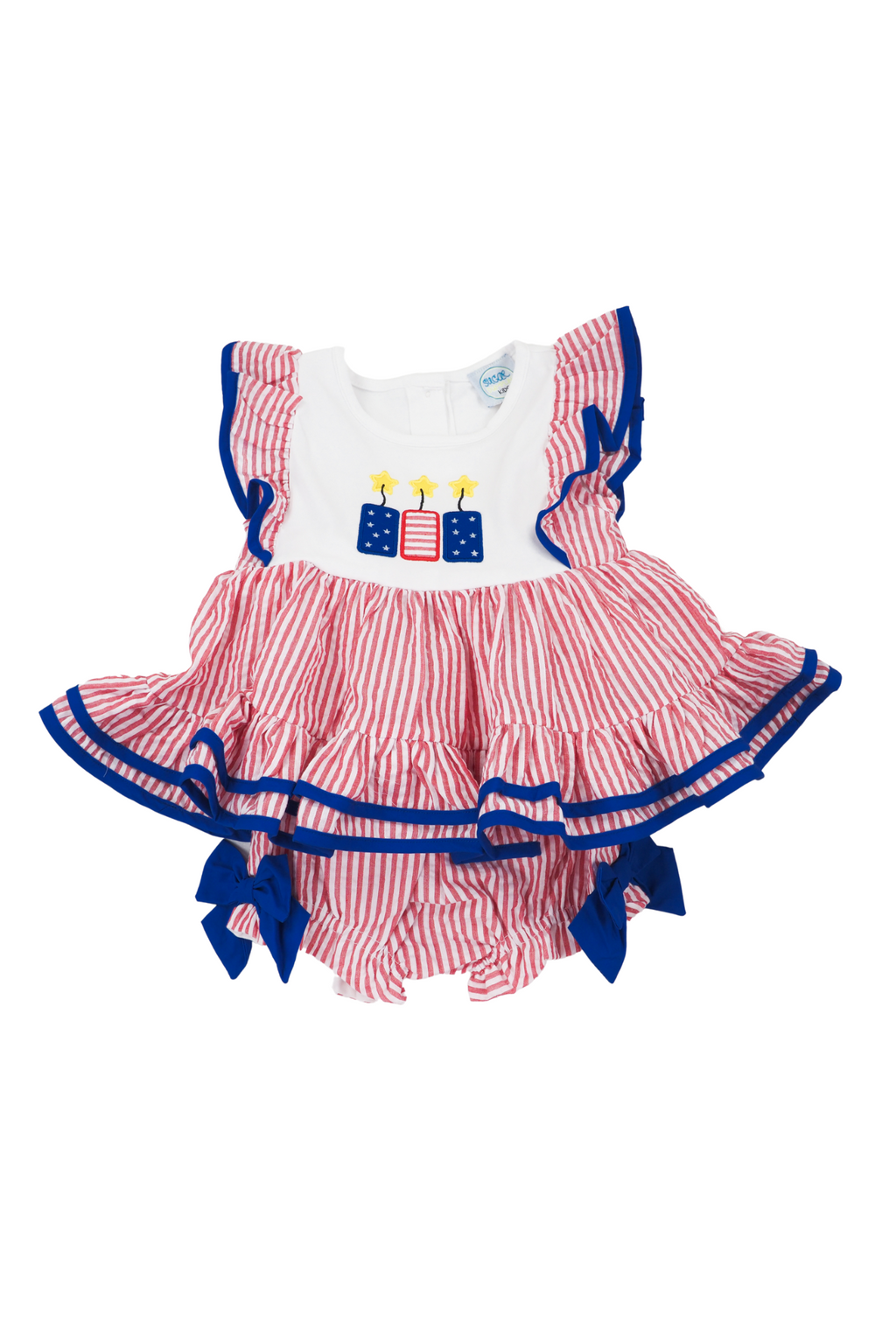 Girls Firecracker Diaper Set – Sugar Dumplin' Kids