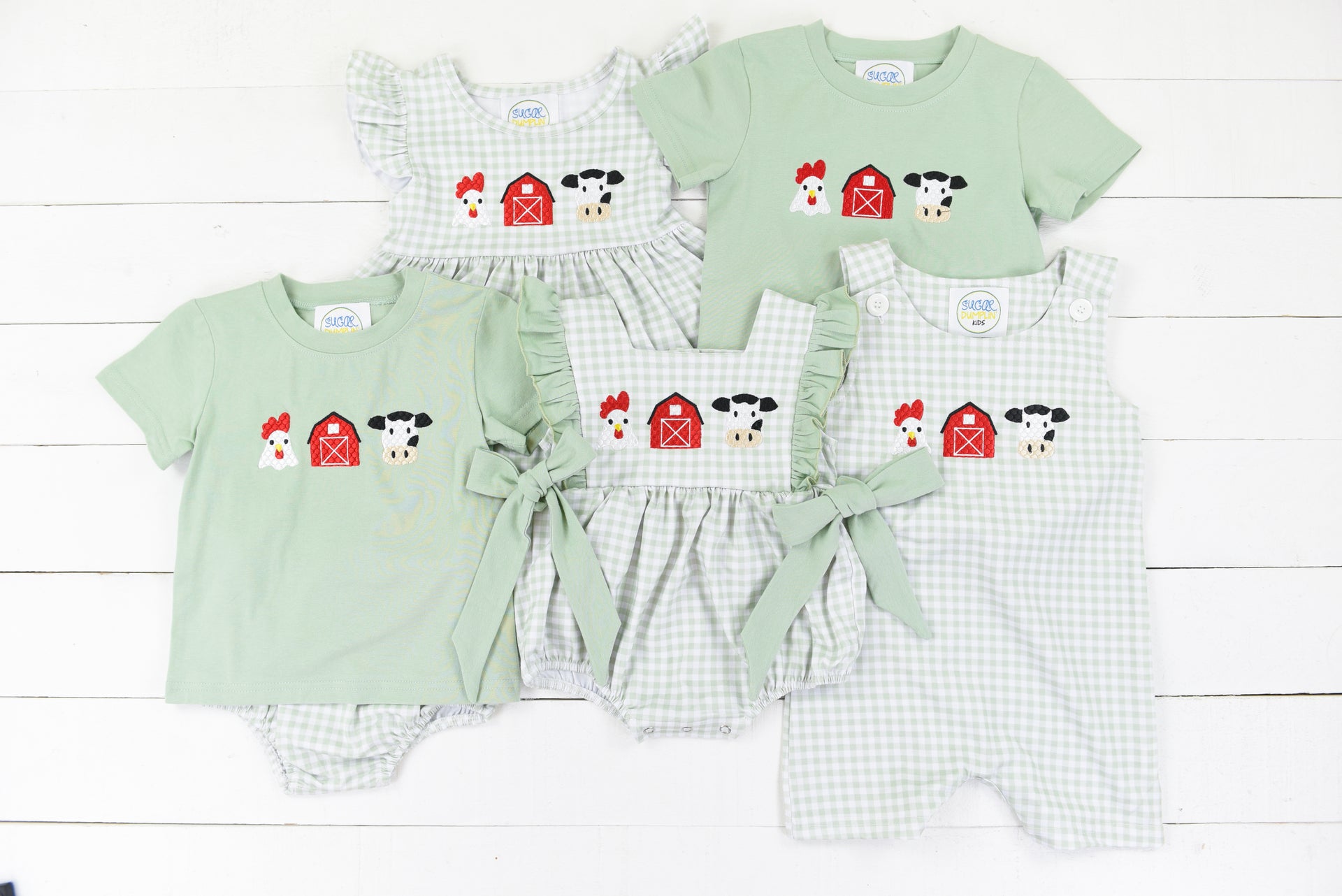 Farm Trio Boys Short Set – Sugar Dumplin' Kids