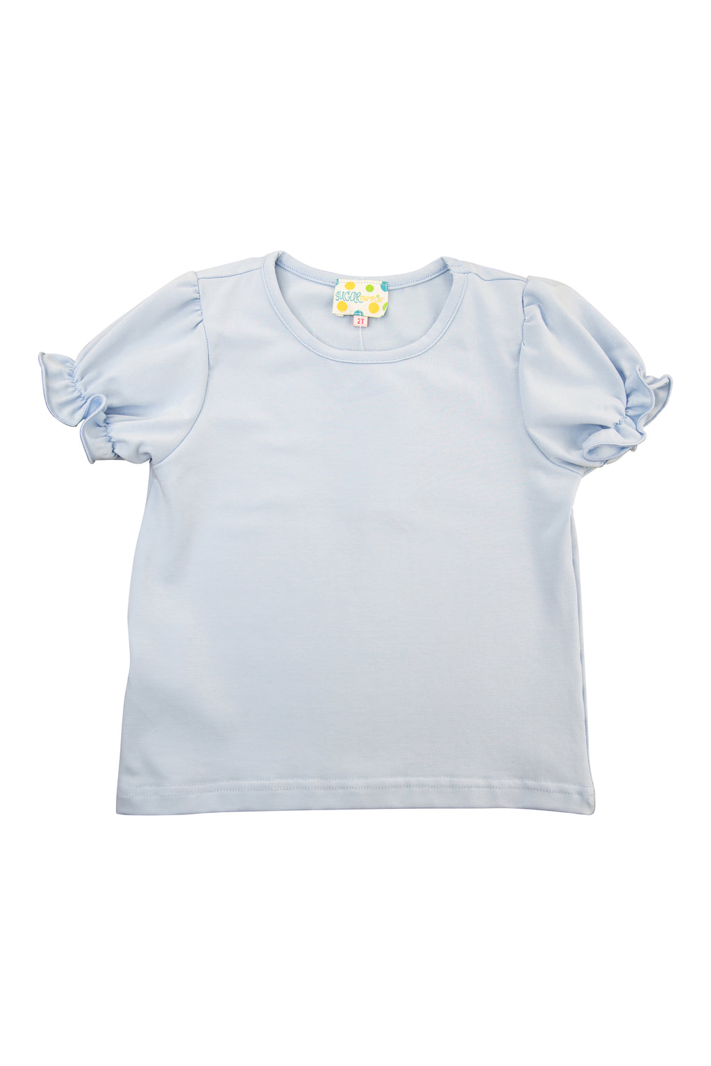 Girls Blue Shirt Only – Sugar Dumplin' Kids